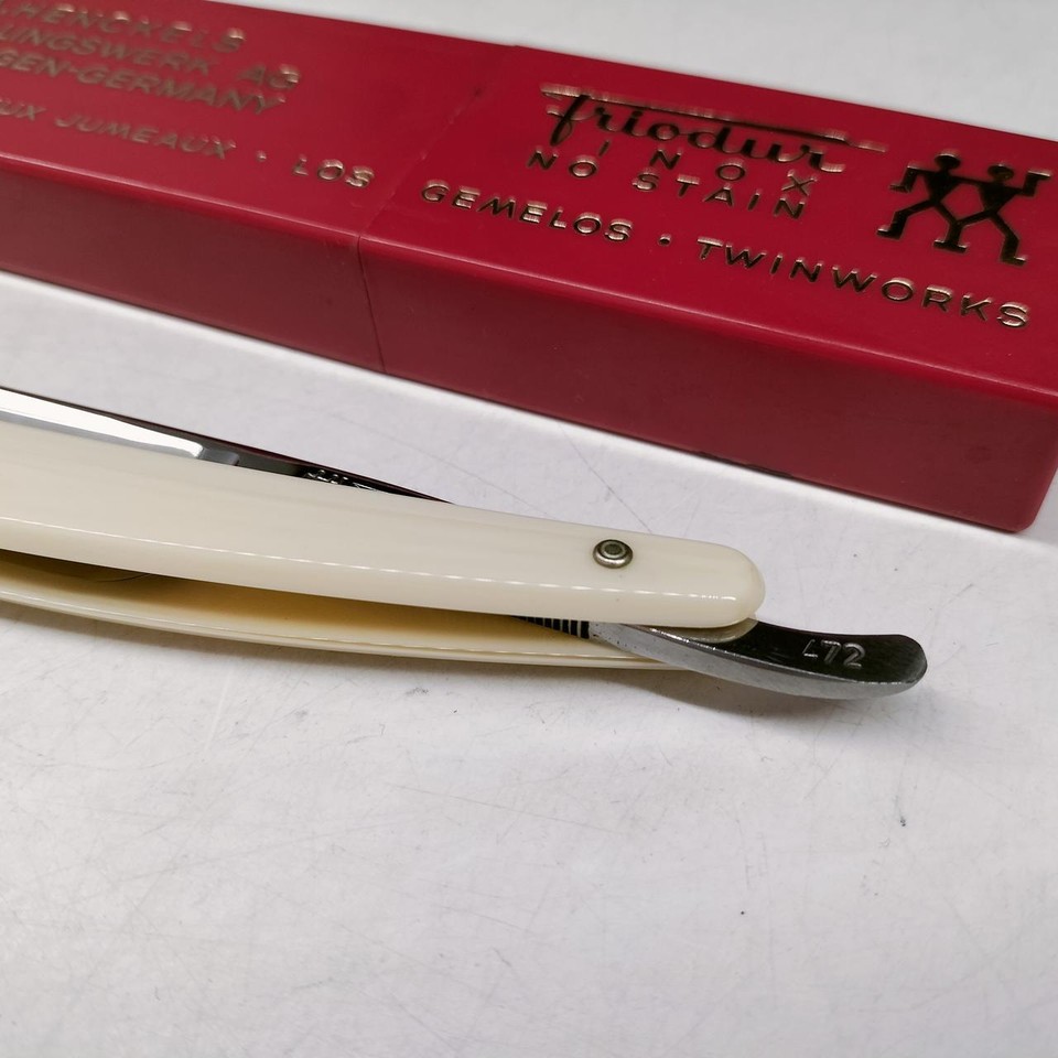 Vintage J.A.HENCKELS Friodur SOLINGEN STRAIGHT RAZOR :JP | eBay
