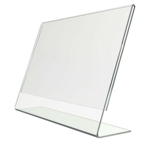 Acrylic Counter Poster Holder Perspex Leaflet Display Stand A3 A4 A5 A6 ...