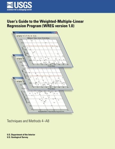 User?s Guide to the Weighted- Multiple-Linear Regression Program (WREG ...