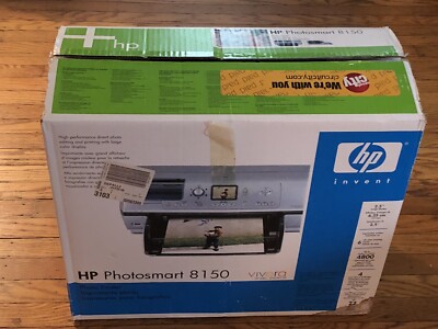 HP Photosmart 8150 Digital Photo Inkjet Printer W/Ink NOS New! | eBay