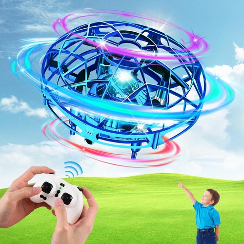 Flying Ball Boule Volante UFO Drone Fly Spinner Mini Drone Magique Mini ...