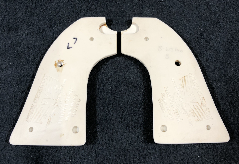 RUGER New Vaquero Bisley Revolver Grips Magna-Tusk ACG Arizona Custom ...