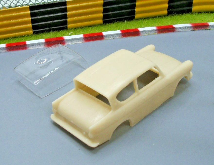 custom resin '59 ford anglia e105 aurora thunderjet ho slot car body ...