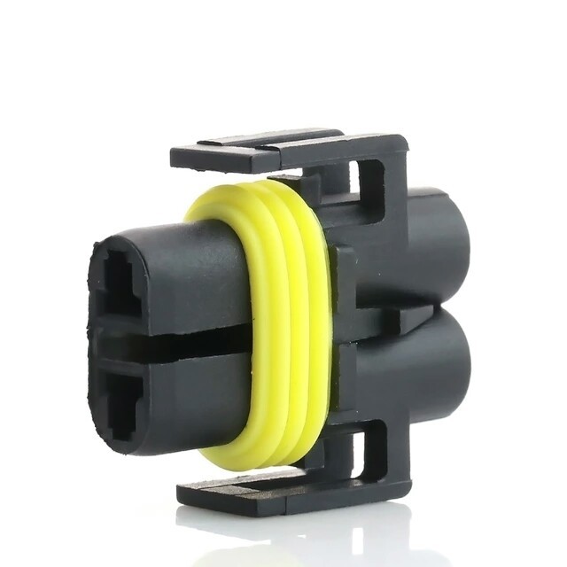 10X H8 H11 Female HID LED Sockets wire plugs 881 connector waterproof ...