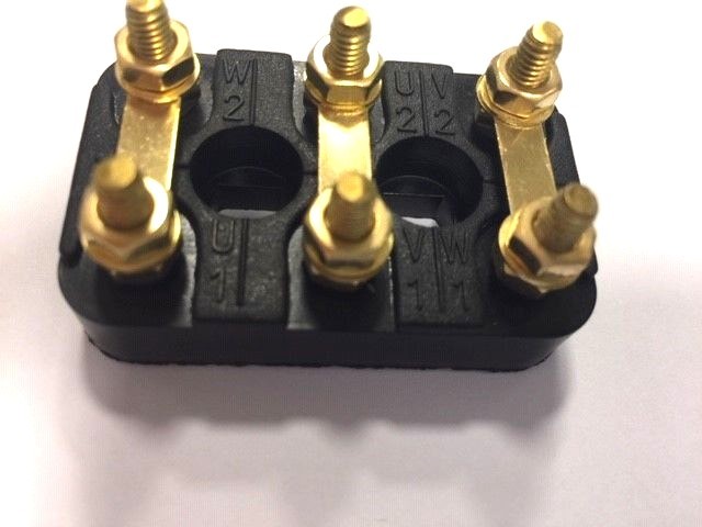 Motor Terminal Block 4mm Diameter 6 Pin 50x32 mm | eBay