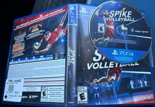Spike Volleyball PlayStation 4 PS4 Tested Working RARE USA ESRB ...