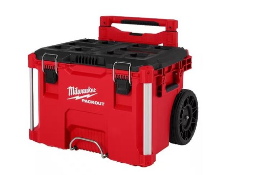 PACKOUT 22 in. Rolling Modular Tool Box Low Profile Handle, Model: 48 ...