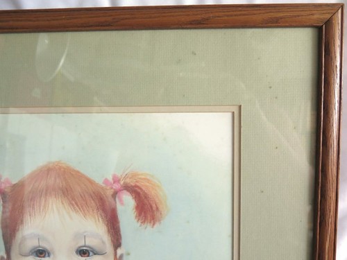 Jim Howle FOR KIDS ONLY art Print #166/2000 clown girl with Cabbage ...