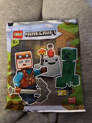 LEGO MINECRAFT 662204 MINER & CREEPER Limited Edition Polybag NEU & OVP ...
