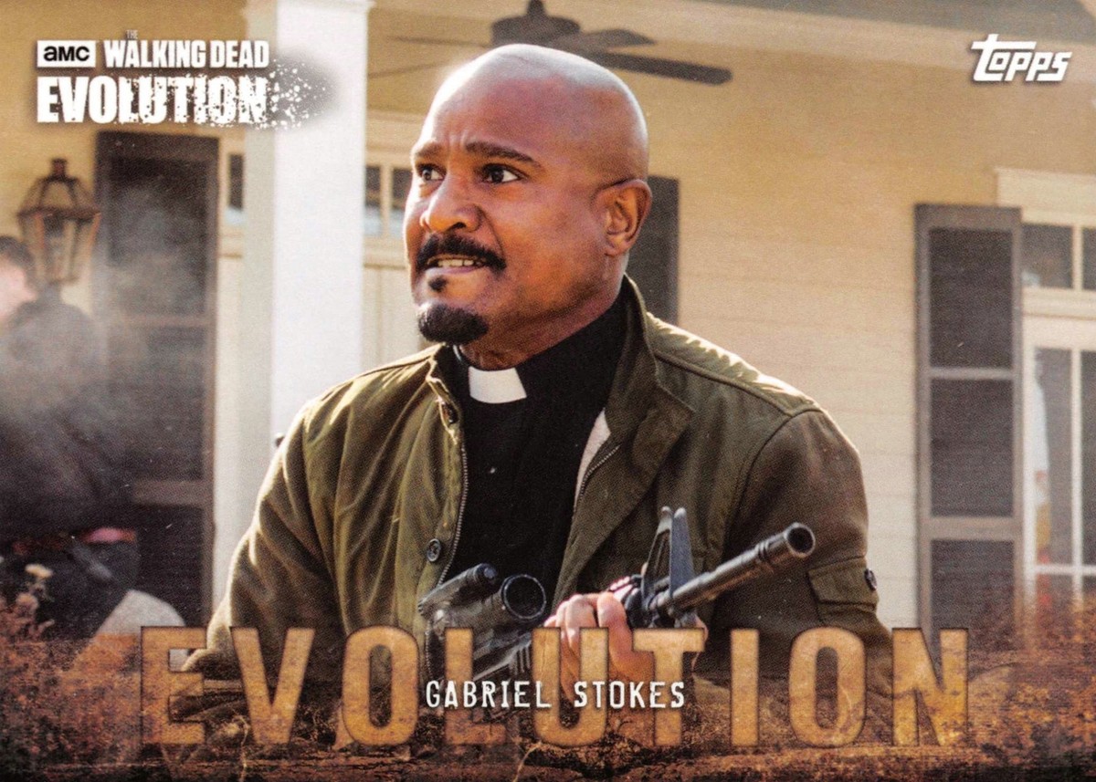 Gabriel Stokes Walking Dead Seth Gilliam Signed The Walking Dead 8x10