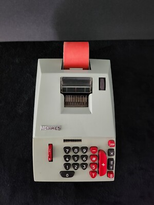 Cash Register, Adding Machines - Hermes Adding Machine Model