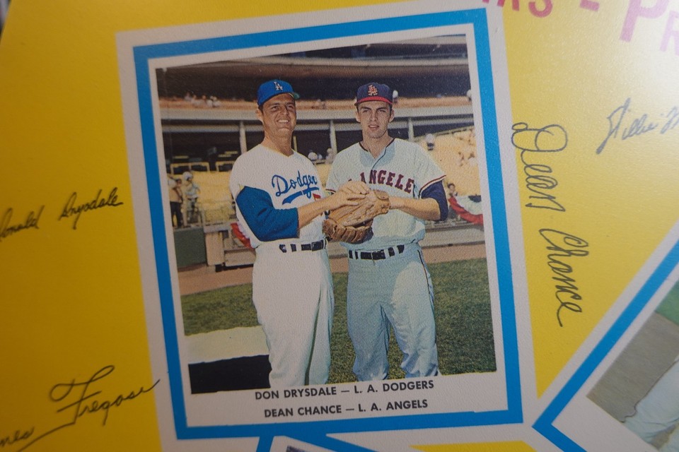 Vintage 1964 Baseball Stars Present & Future Poster 8.5x11 Glossy Mays ...