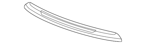 Genuine GM Nightrider Chrome Hood Front Molding 84750463 | eBay