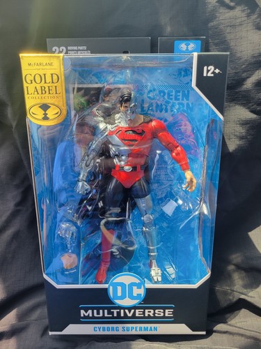 DC MULTIVERSE CYBORG SUPERMAN GOLD LABEL TARGET EXCLUSIVE | eBay