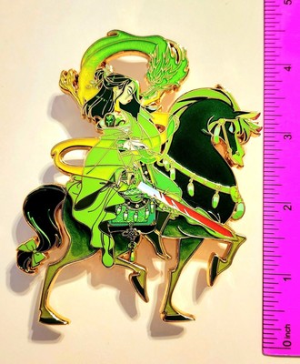 Mulan Cursed Green Variant Enamel Pin, Witchxing, Girl With Sword ...