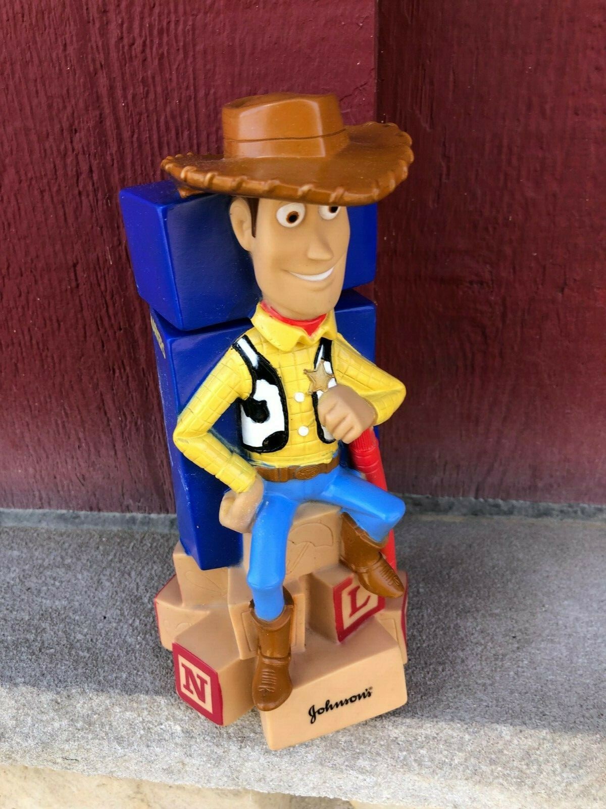 (S8-122) VINTAGE SOAKY - TOY STORY - WOODY | eBay