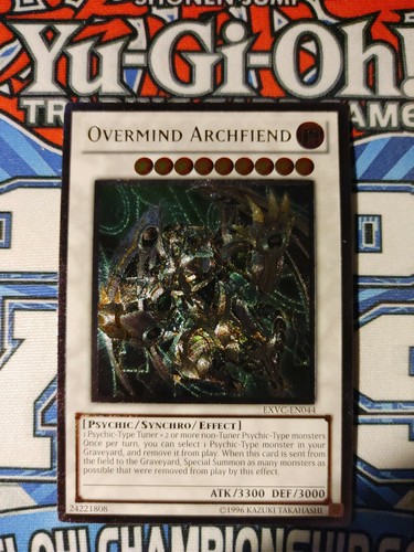 Yugioh OVERMIND ARCHFIEND EXVC-EN044 ULTIMATE UNLIMITED NM | eBay