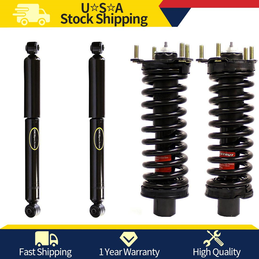 Front Complete Struts Spring Rear Shocks 4PCS Set Monroe For 02-12 Jeep ...