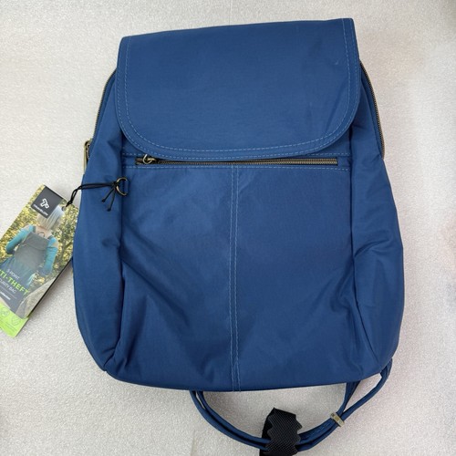 Travelon Anti-Theft Signature Ocean Blue Backpack NWT | eBay