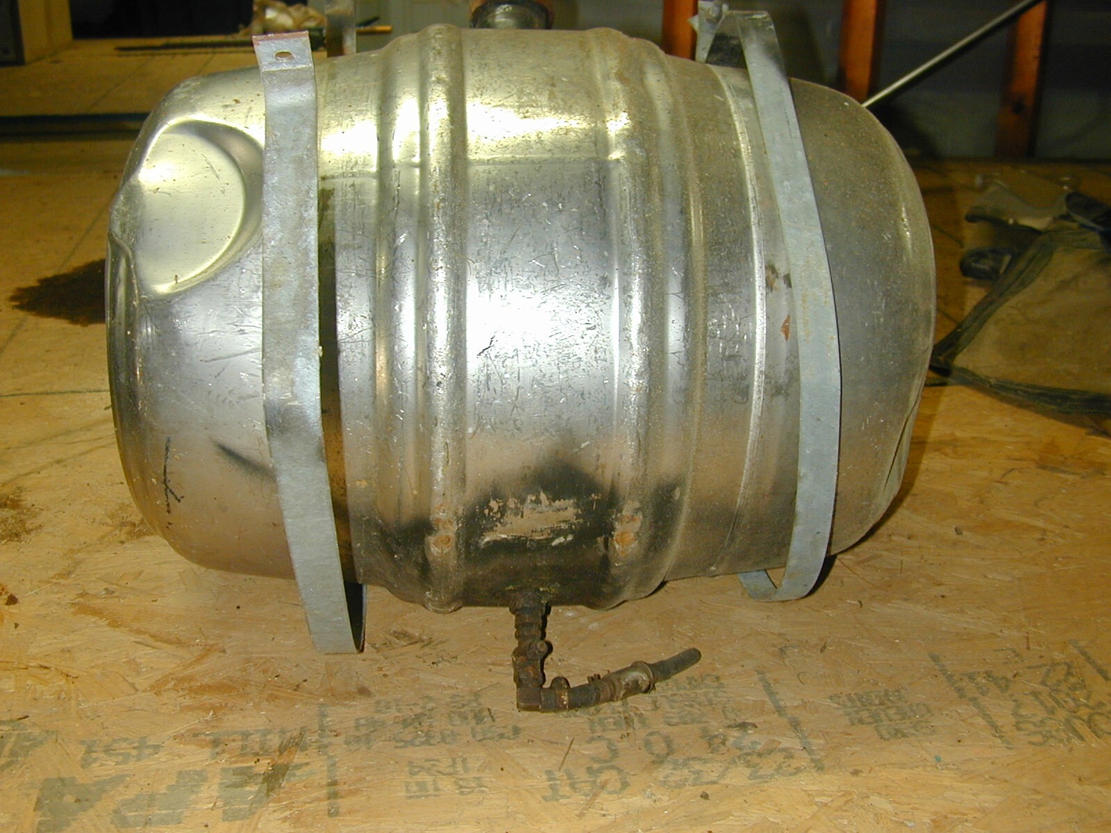 Vintage Mid-70's Volkswagon Beetle Bug Baja Keg Fuel Tank Used Good ...