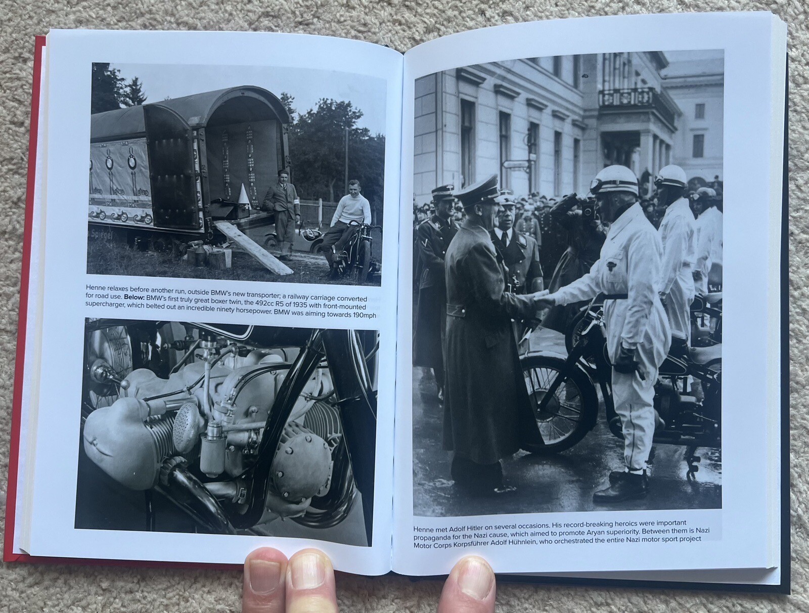 RACING HITLER the skint, plucky Brit who fought the Nazi speed machine ...