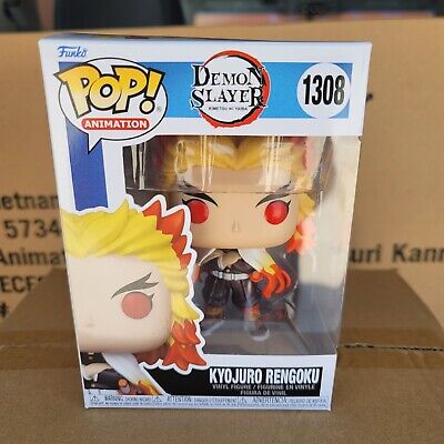 FUNKO POP JAPAN ANIME DEMON SLAYER KYOJURO RENGOKU 1308 FIGURE 65623 | eBay