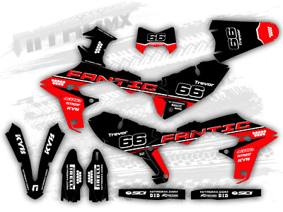 Graphics Kit fits Fantic XEF 250 XEF 450 2021 2022 Decals Stickers | eBay