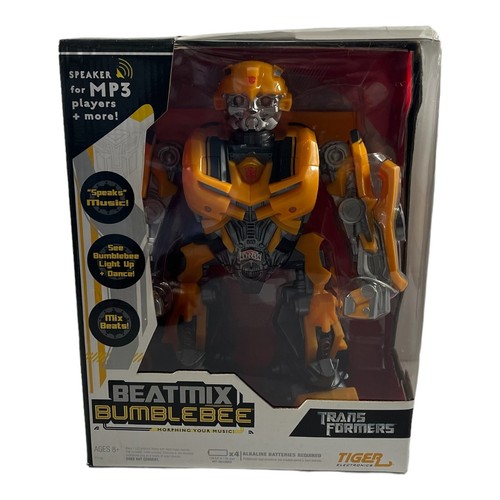 Transformers Beatmix Bumblebee MP3 Player Tiger Electronics 2006 Hasbro ...