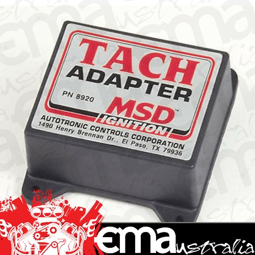 MSD Ignition MSD8920 Magnetic Pickup Tach Adapter Trigger | eBay