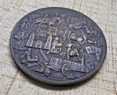 1971 Cast Bronze Medal PAPERWEIGHT | eBay