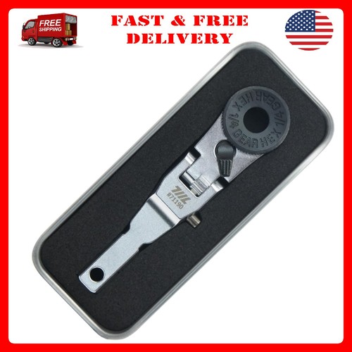 711L Flat End Flex Head EDC Ratchet Wrench - Screwdriver Accessory ...