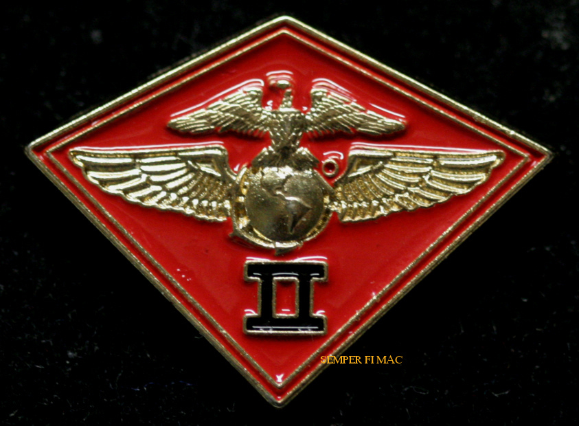 2ND MAW MARINE AIRCRAFT WING HAT LAPEL PIN US MARINES MCAS MAG VMA VMFA ...
