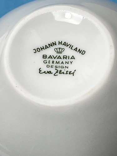 Vintage Johann Haviland Germany By Eva Zeisel White Cream Pitcher ...