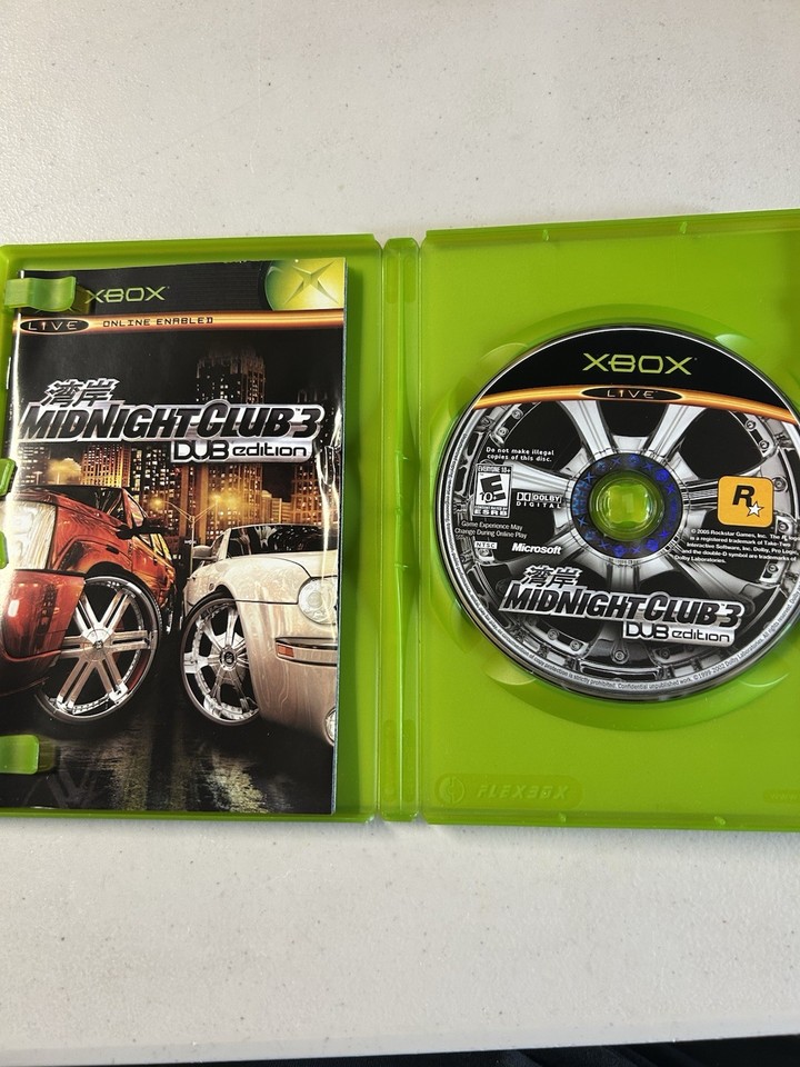 Midnight Club 3 Dub Edition Microsoft Xbox | eBay