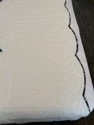 Hand stitched Mennonite Star Quilt 107” X 91” Lancaster PA, Beautifully ...