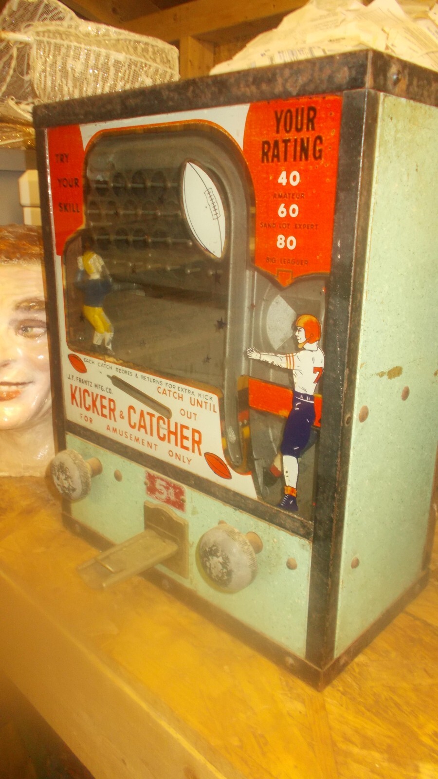 Kicker & Catcher Arcade Machine | eBay