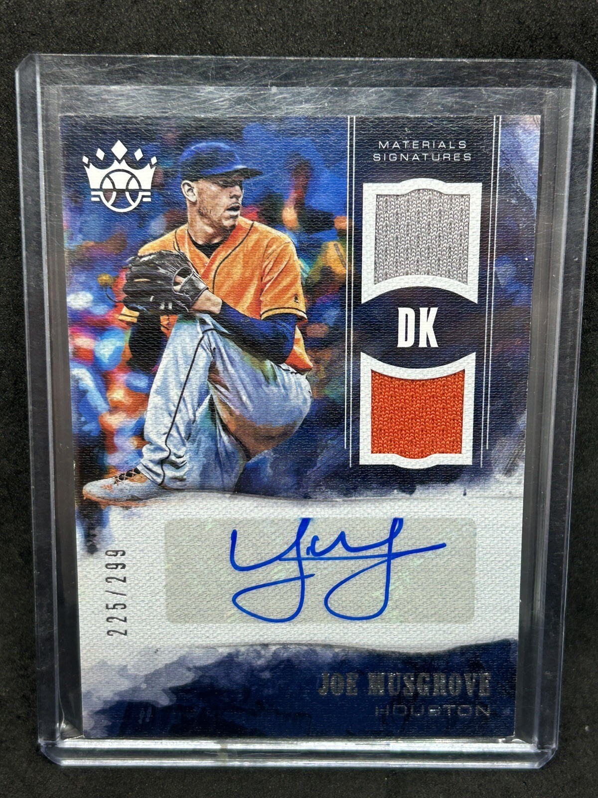 2018 Diamond Kings DK Materials Signatures /299 Joe Musgrove #MS-JO ...