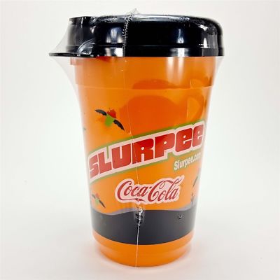 Slurpee 7-Eleven Halloween Container Mug Jug Cup 32oz Orange Black w ...