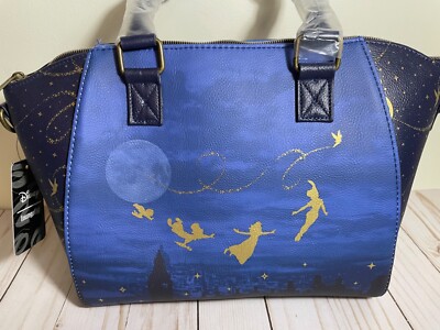 Loungefly Disney Peter Pan Night Sky Crossbody Purse Satchel | eBay