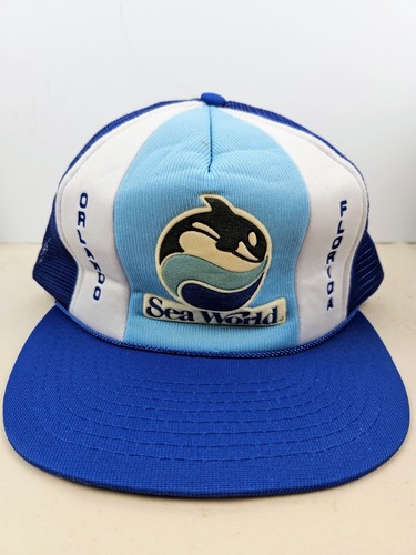 Vintage 1986 Sea World Shamu Trucker Hat Snapback Cap | eBay