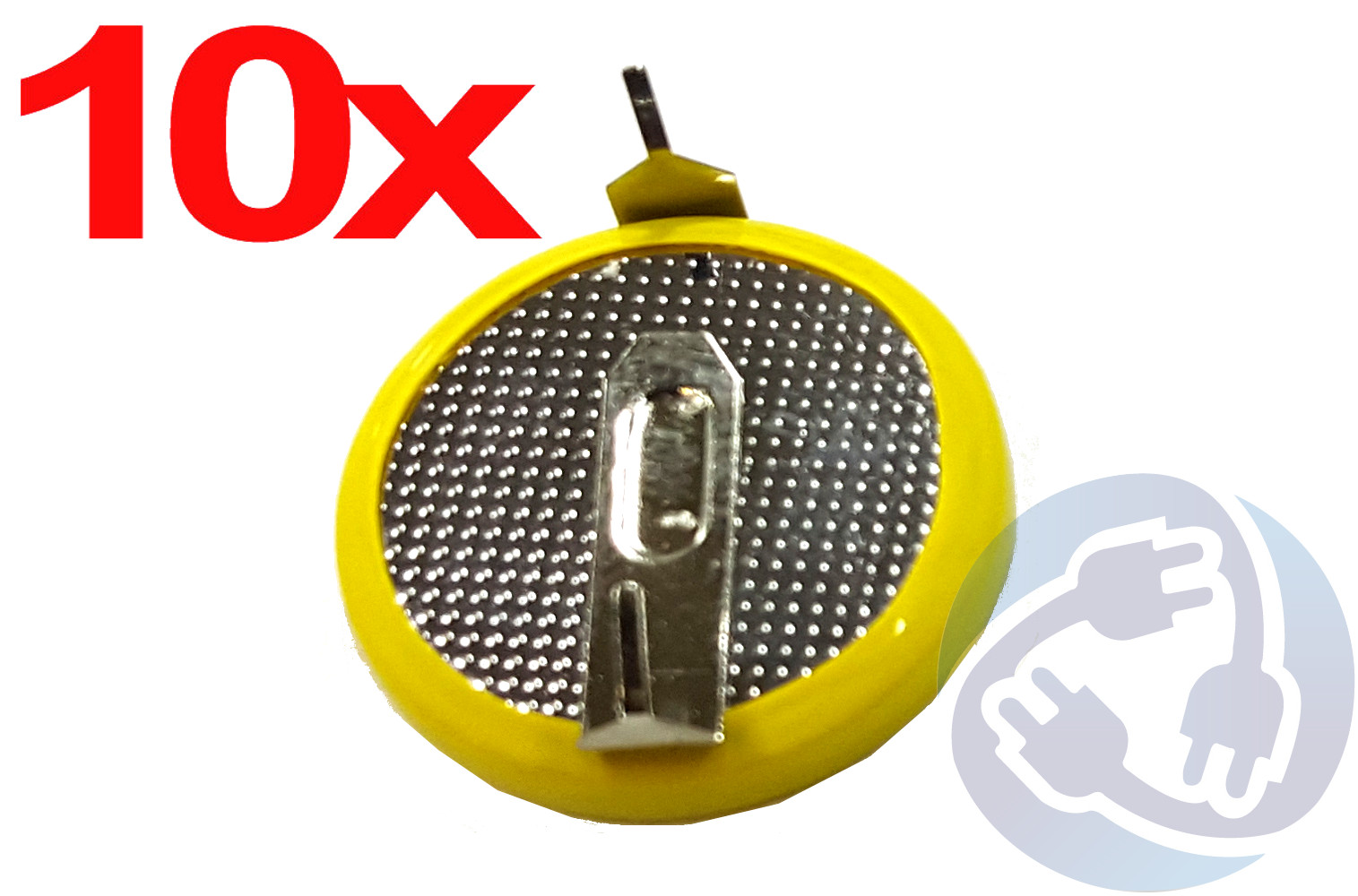 10x Replacement CR2032 Tabbed Save Battery | Grelly USA