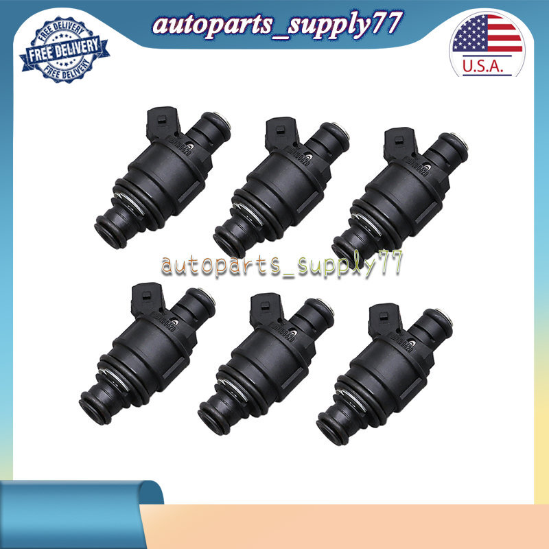 SET 6 Fuel Injectors MJY100620 Fit For 2002 2003 Land Rover Freelander ...