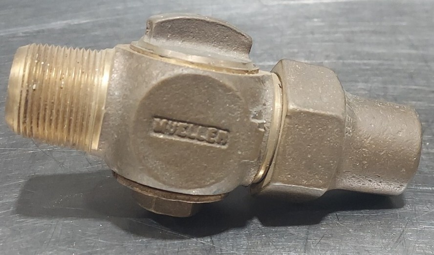 MUELLER - 1" Curb Stop Valve | eBay