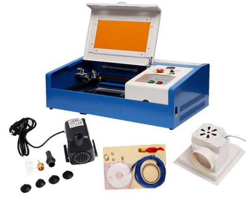 40W Laser Engraving Cutting Machine CO2 laser engraver 30X20cm With USB ...