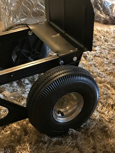 Harper Trucks PGDYK1635PKD Convertible Hand Truck and Dolly with 10in ...