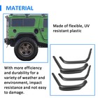 For Hummer H1 /Humvee /HMMWV 8Pcs Fender Flares overfender W/ hardware ...