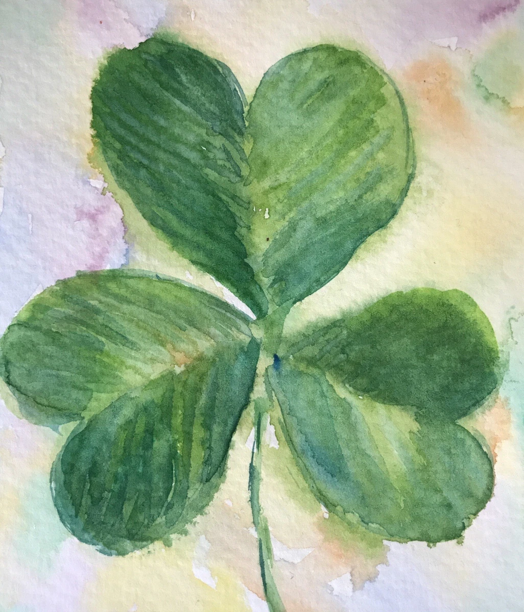 Four Leaf Clover Painting