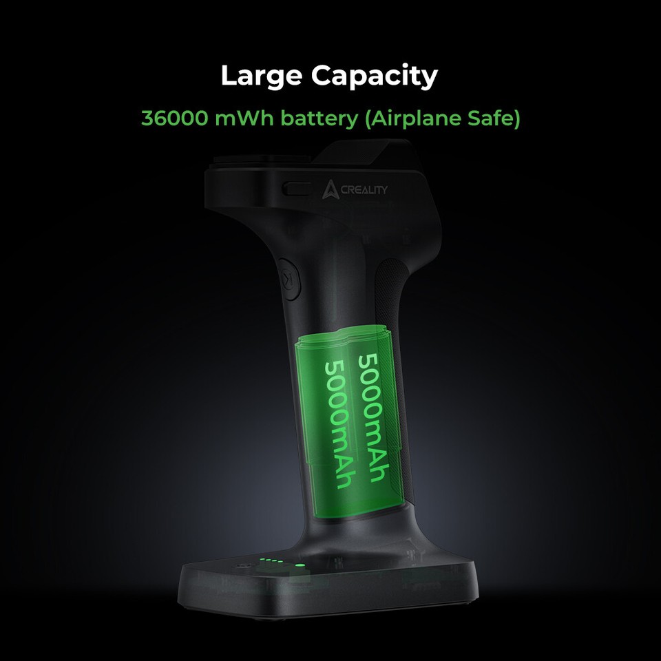 Creality Handle Raptor 3D Scanner Bridge Wireless 4 Hours Work Time for ...