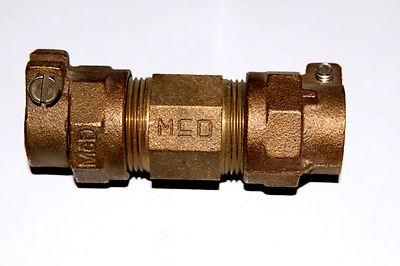 AY McDonald 3/4" Straight Coupling Same Connection Both Ends 74758-22 ...