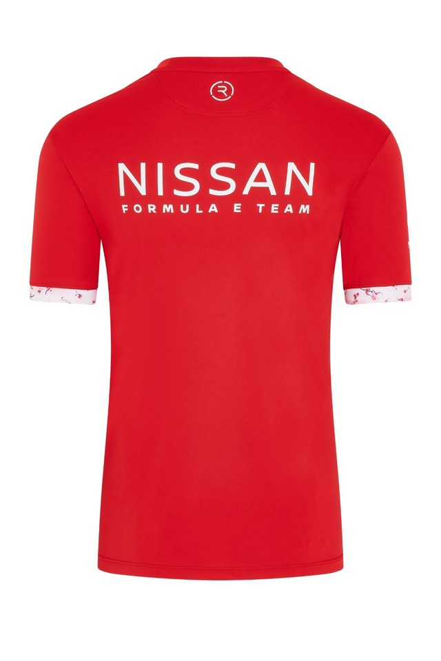 Nissan Formula E Official Reflo Team Kit Short Sleeve T-Shirt Tee Red ...